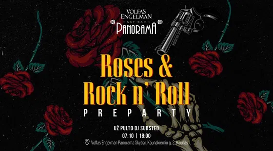 ROSES AND ROCK‘N ROLL with DJ Stubsted