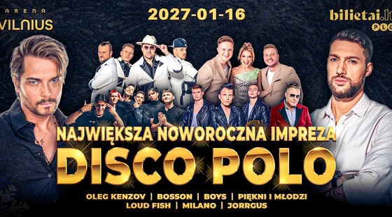 Naujametinis Disco Polo koncertas: Oleg Kenzov, Boys,…