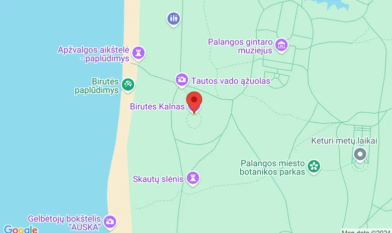 Vieta: Birutės kalnas, prie koplyčios. Žemėlapis: https://goo.gl/maps ...