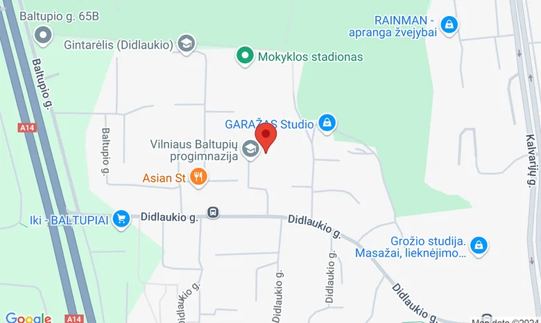 "Budora" treniruočių salė Baltupių progimnazijoje (Didlaukio g. 23 ...