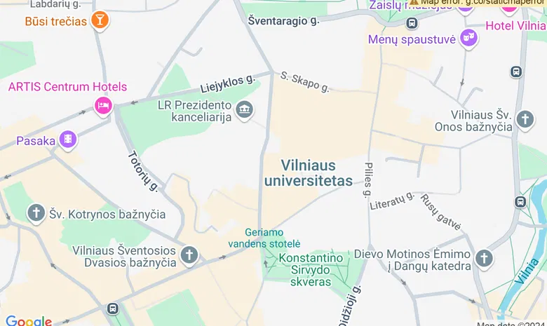 Aula Parva Cafe, I floor (entrance through the Great Courtyard ...