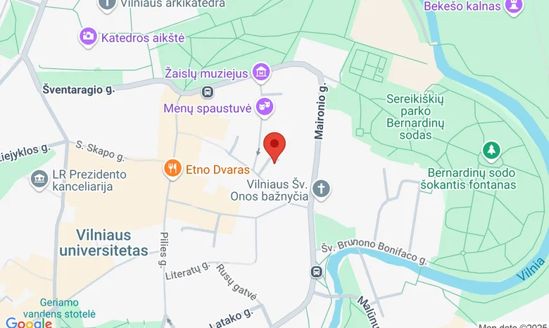 Teatro „Meno fortas“ salė, Bernardinų g. 8 Vilniuje - kaveikti.lt