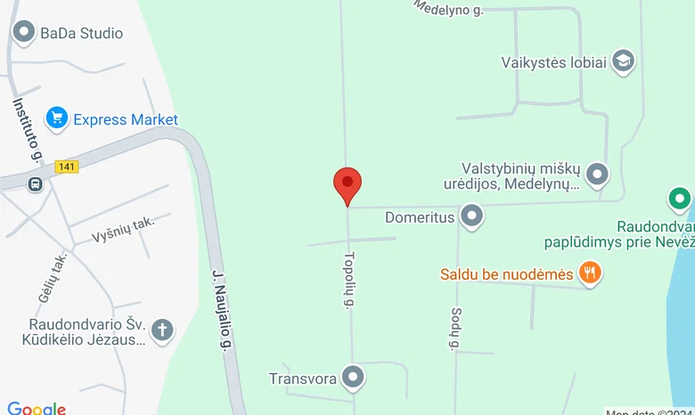Raudondvaris,Topolių gatvė, LT-54136, Lietuva Kaune - kaveikti.lt