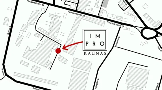 Impro Kaunas patalpos Kaune